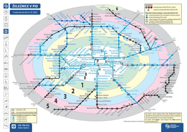 OBRAZEM: Schema příměstských vlakových linek a tarifní pásma ke stažení ...